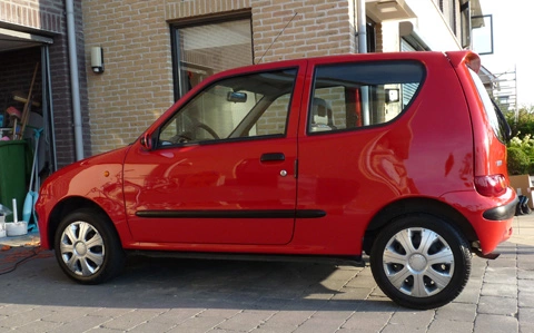Rode Fiat Seicento ("de rode hel") | Carclean.com Forum