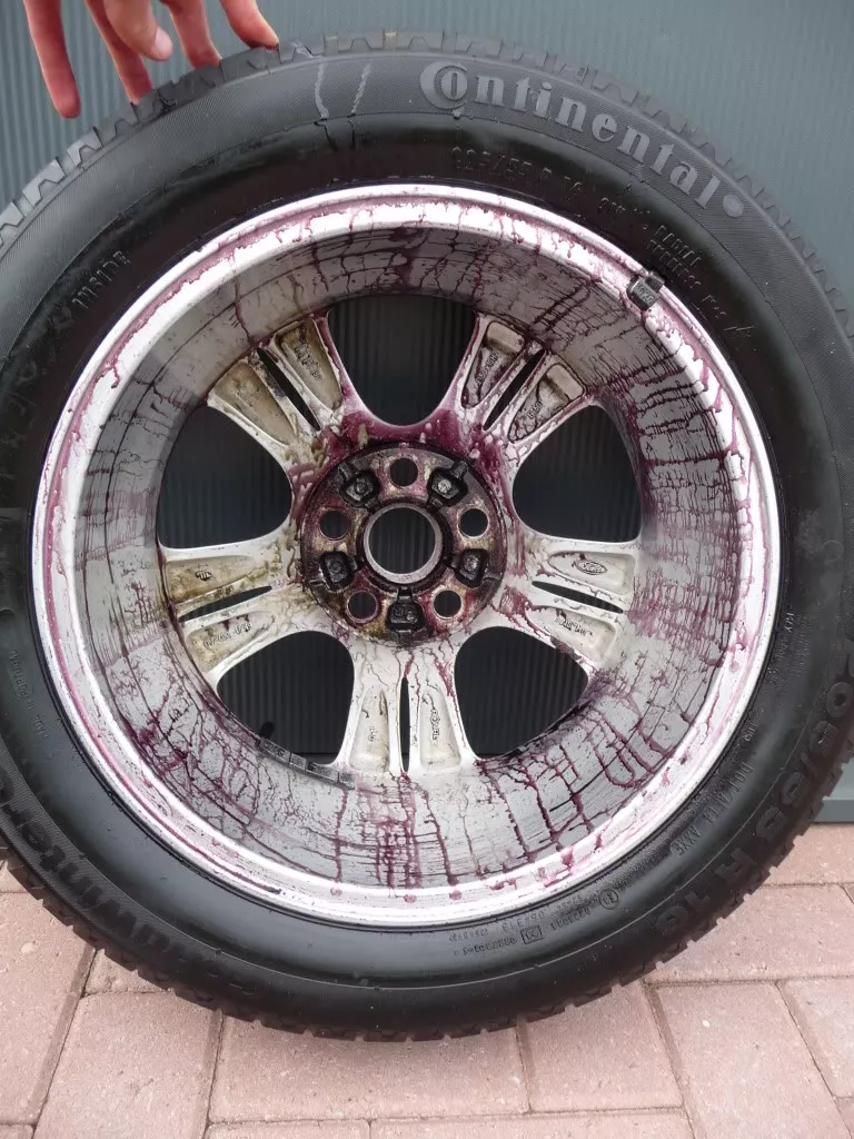 Ford Mondeo winterwielen van subaru geel naar ford grijs! | Carclean ...